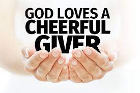 God Loves A Cheerful Giver – Church of Our Saviour